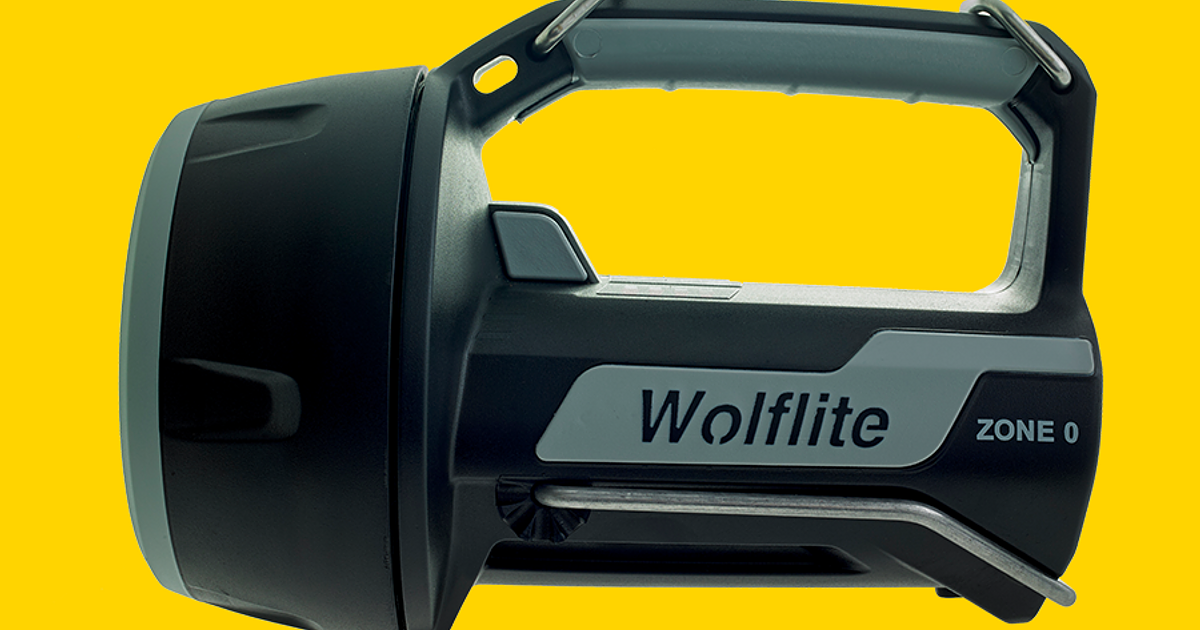 Improved Wolflite XT Handlamps battery durations gives longer light output | Wolf Safety